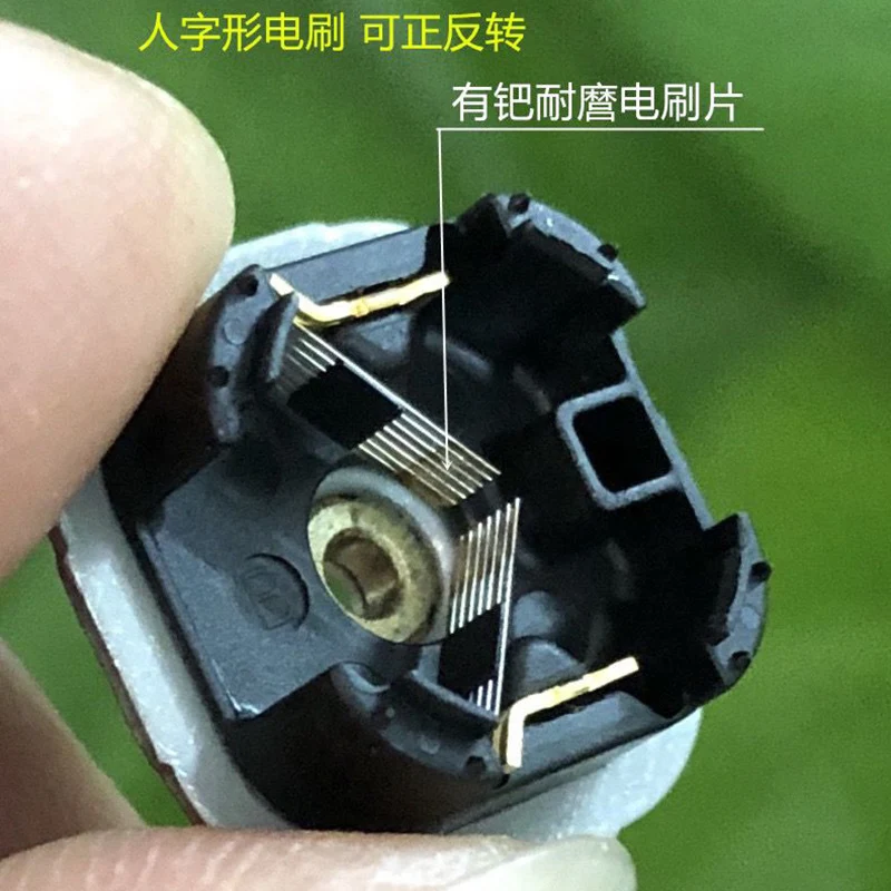 Small DC Electric Motors Mini 6-Pole DC Motor 12x15mm, 6V 8400RPM ...