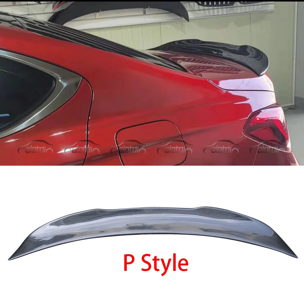 Carbon-Fiber-Rear-Trunk-Tail-Wing-Spoiler-Splitter-for-Hyundai-Genesis ...