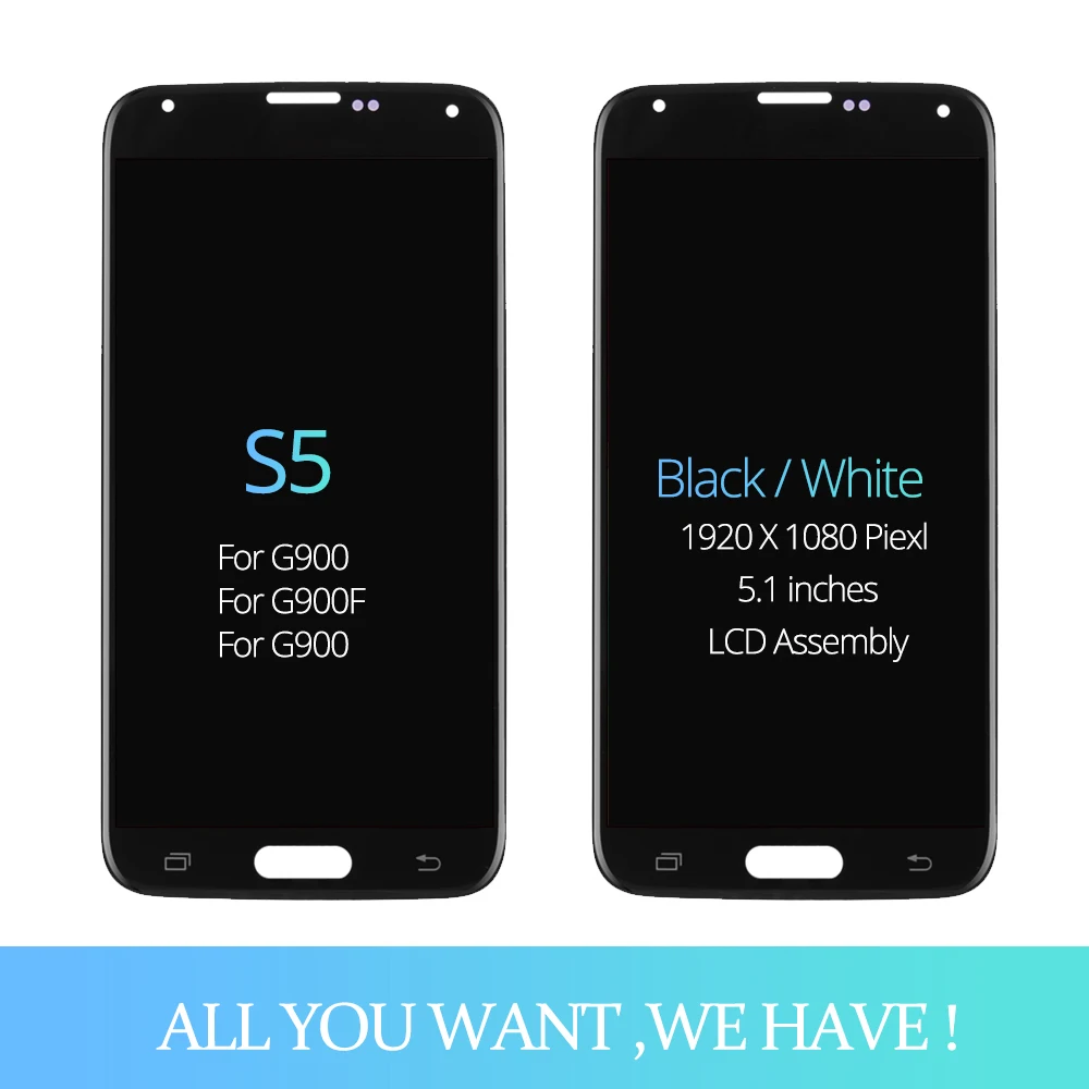 Тест ЖК для samsung Galaxy 4G S5 i9600 G900 G900M G900F ЖК-дисплей ...