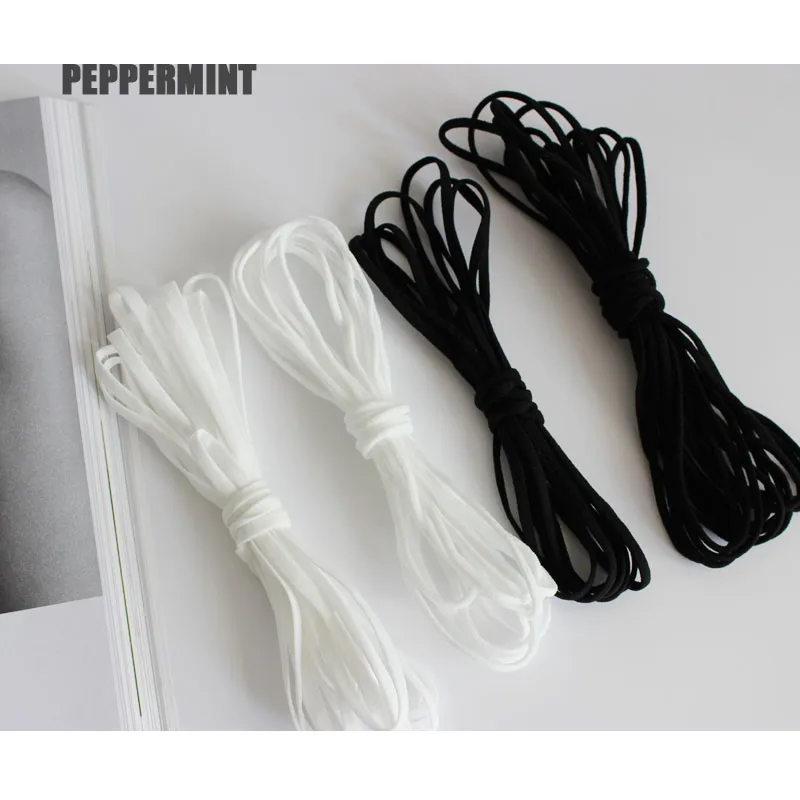 5-meters-3-4mm-Soft-Elastic-Band-for-Masks-Elastic-Rope-Cords-DIY ...
