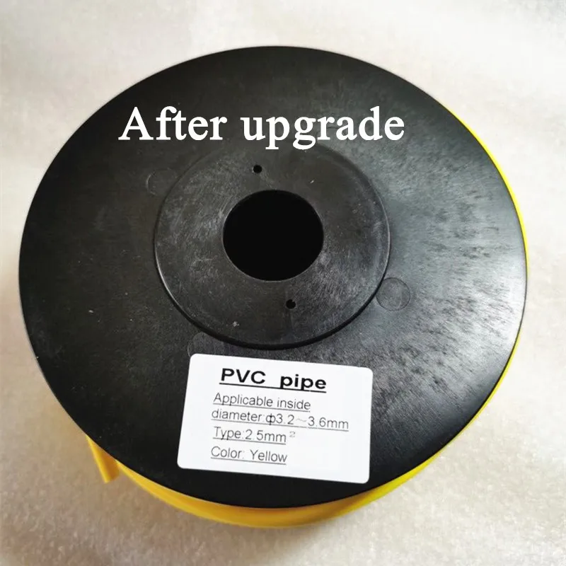 Pvc Tube Pvc Sleeve Yellow For Cable Marker Id Printer Wire Marking ...