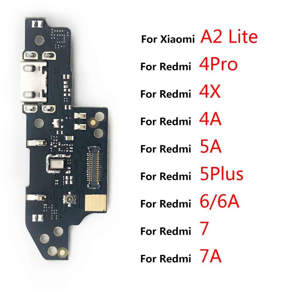 Puerto de carga USB flexible para Xiaomi Redmi 10, 8, 9A, 5, 7, 9, 4A ...