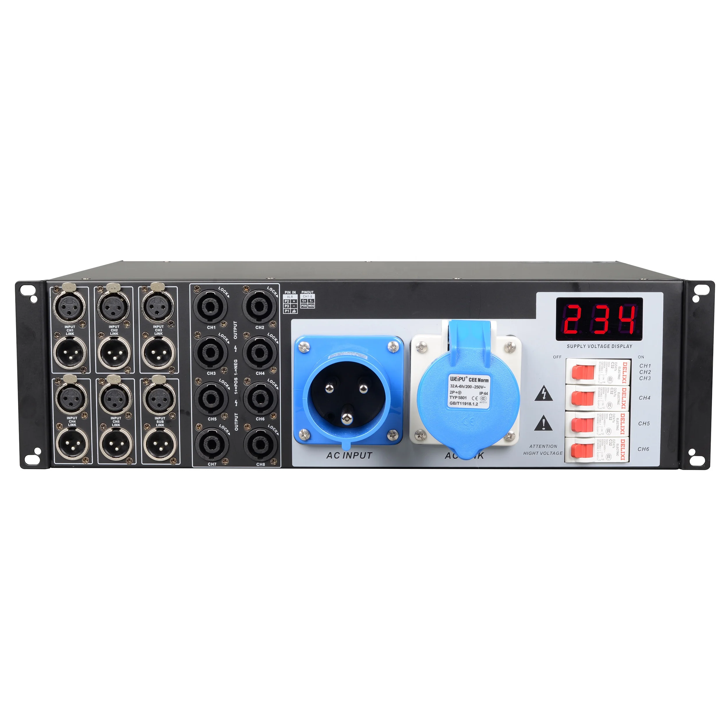 Professional-Audio-Power-Supply-Distribution-Power-Manager-For-Line ...
