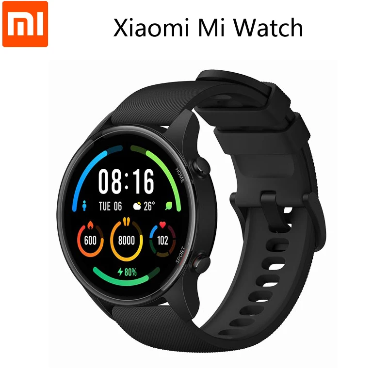 Xiaomi mi watch esportivo com bracelete amoled multimostrador, bateria ...