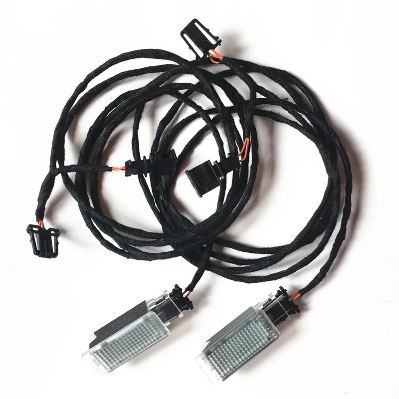 Car-LED-Footwell-Light-foot-lights-Cable-Wiring-harness-For-VW-PASSAT ...