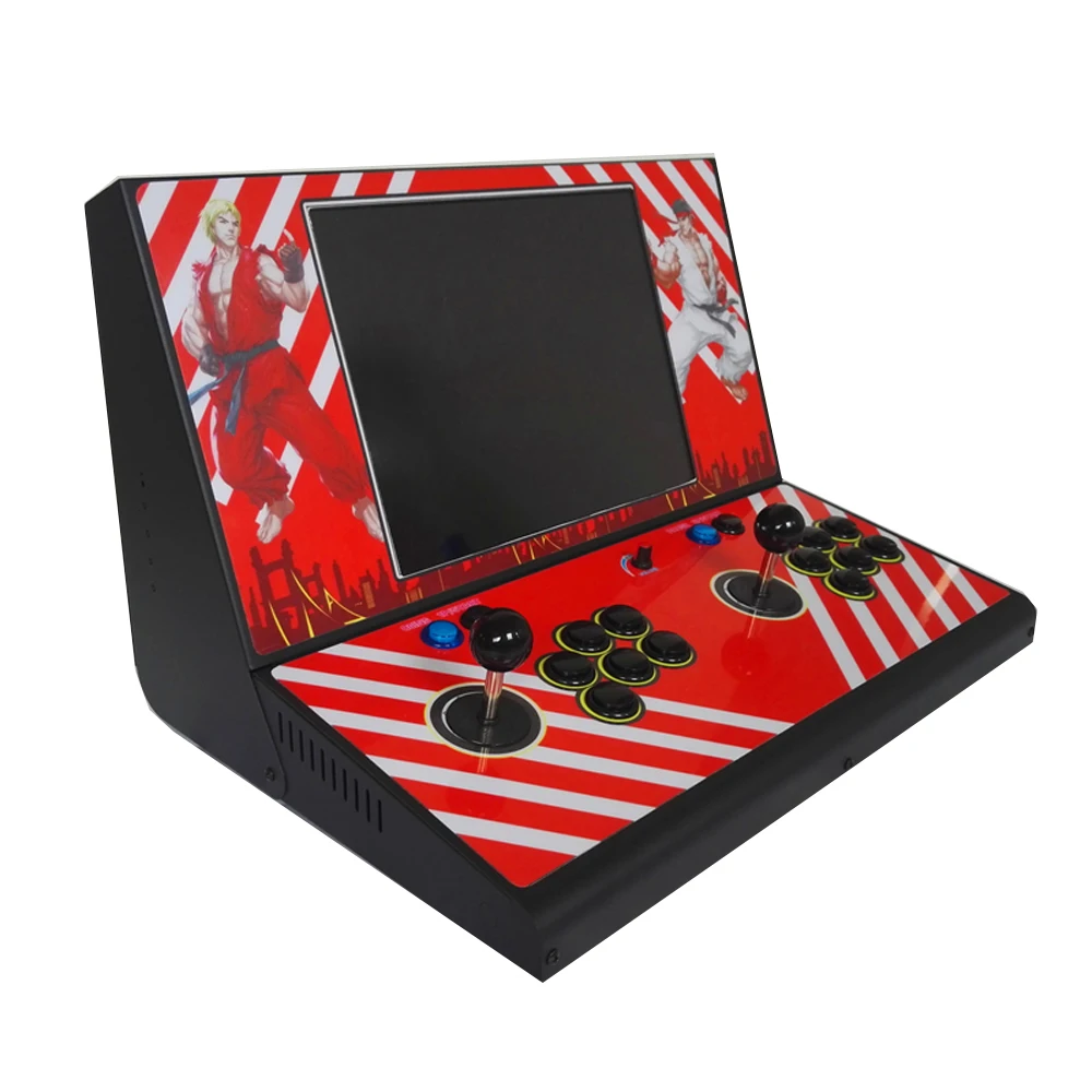15 inch mini game machine with 3000 in 1 PCB/mini desktop arcade ...