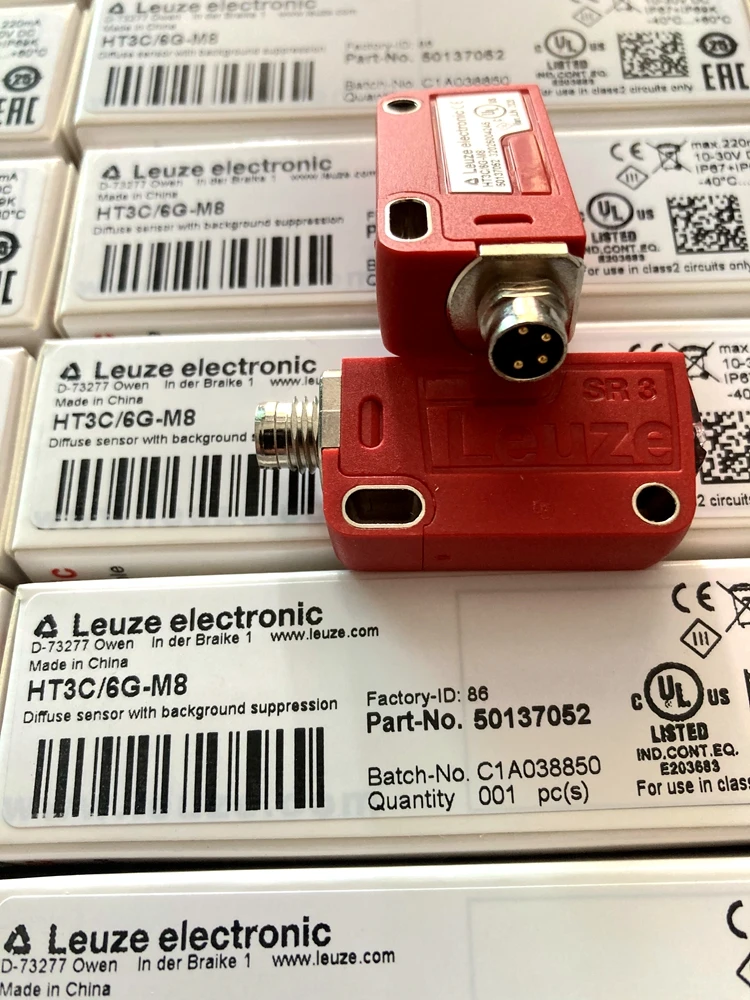 100% New Original LEUZE photoelectric switch HT3C / 6G M8 replace HRTR ...