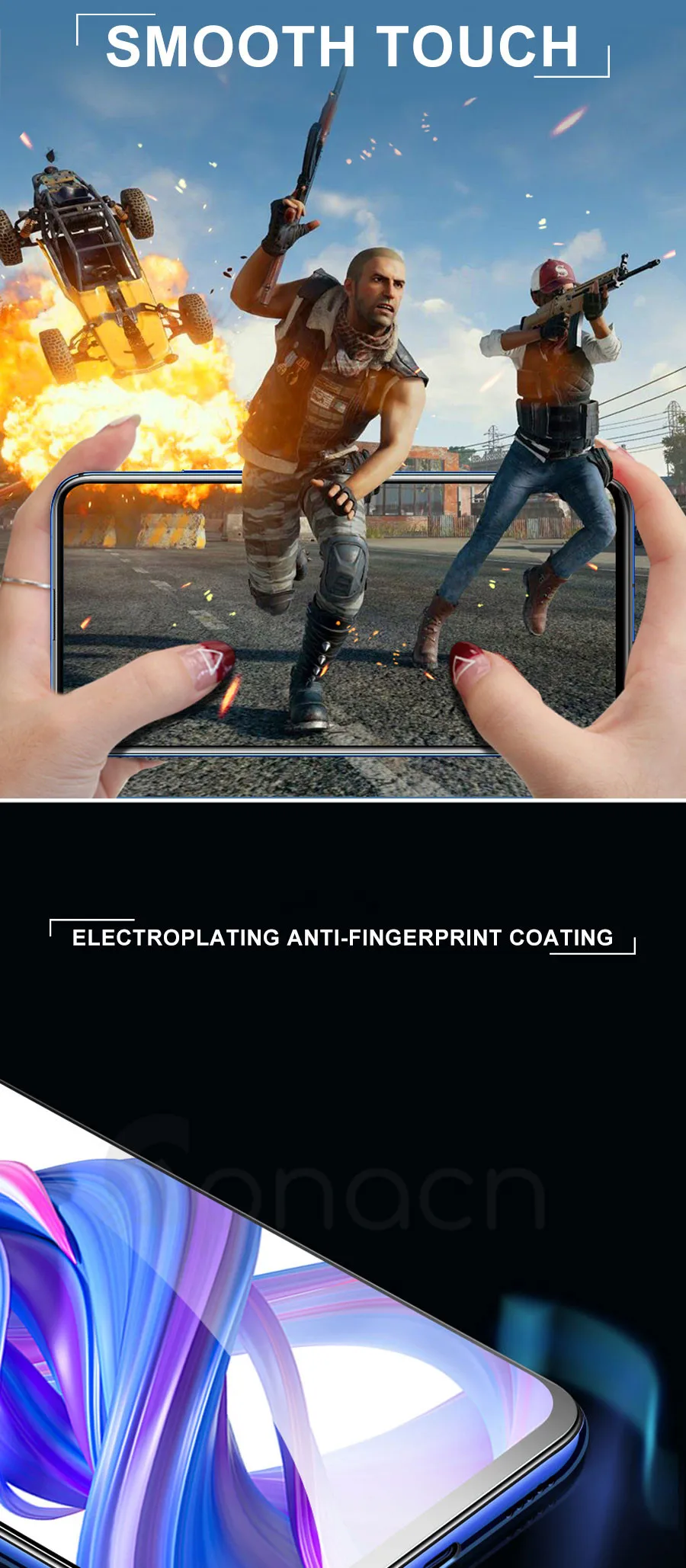 Защитное стекло 9H для huawei Honor 9X 8X 8A 8C 20 9i 10i 20i V20 V10 V9 Play закаленное ...