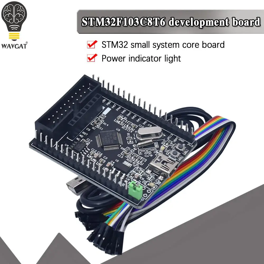 Wavgat Stm32f103c8t6 Stm32f103 Stm32f1 Stm32 System Board Learning Board Evaluation Kit