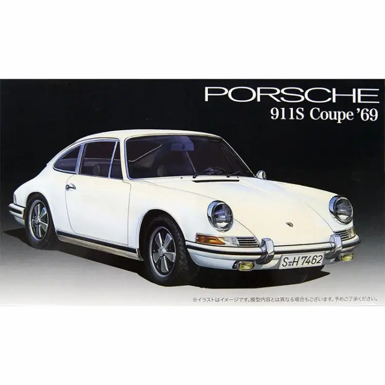 FUJIMI coche deportivo para montar, modelo de coche 1/24 Porsche 911S ...