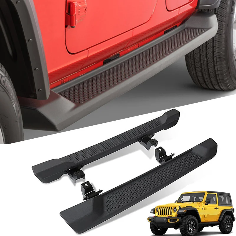 Power Running Boards Lighted Door Jeep Wrangler JL (18-23), 50% OFF