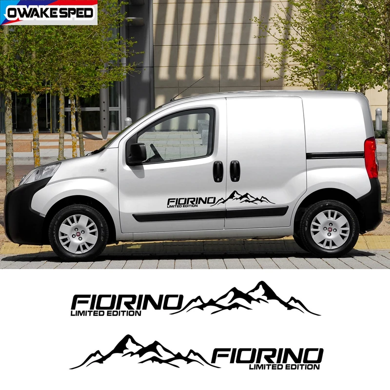 2-pcs-Mountain-Limited-Edition-Stripes-Car-Door-Side-Decor-Sticker-For ...