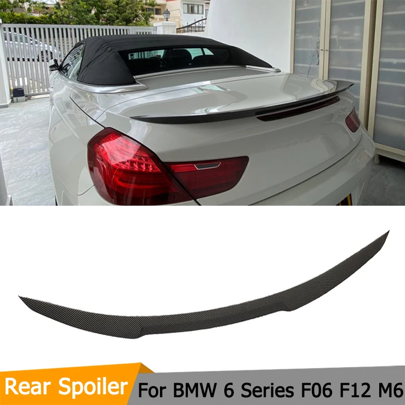 Car Rear Trunk Boot Lip Wing Spoiler For Bmw 6 Series F06 F12 M6 Sedan ...