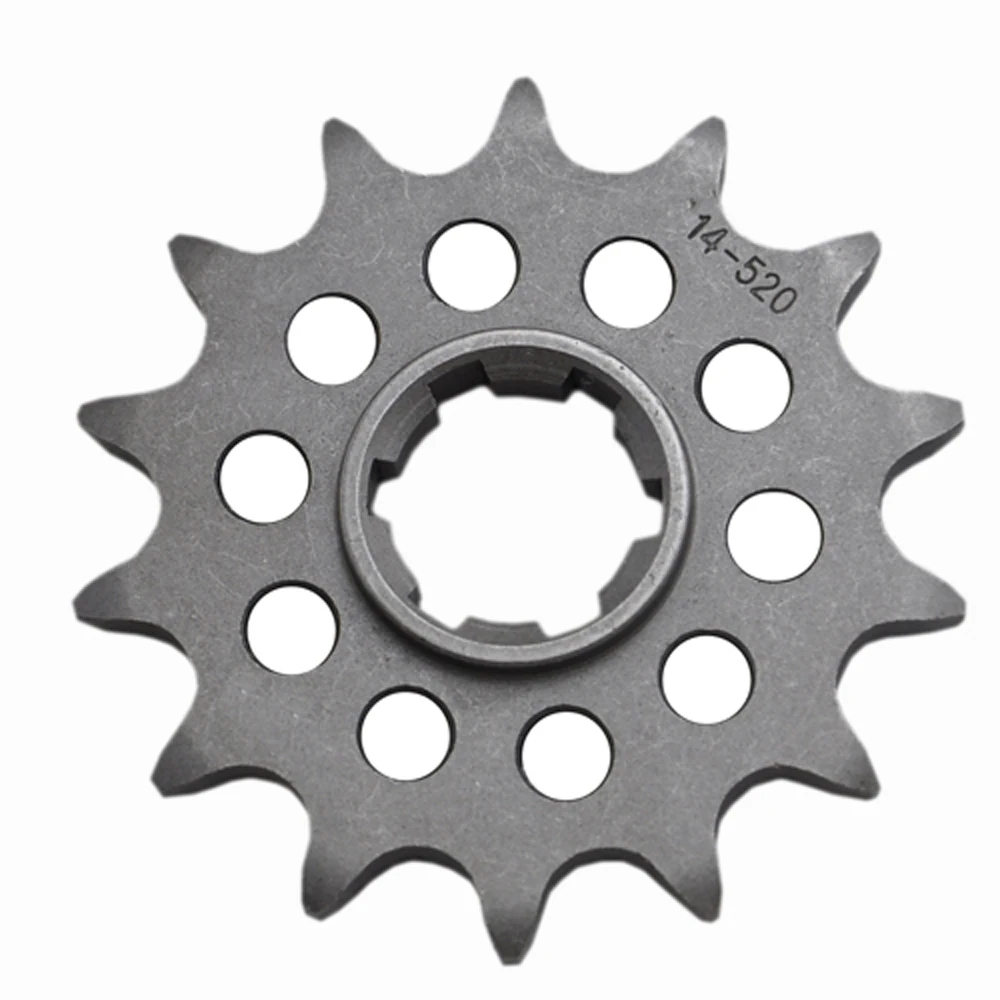 520-14T Front Sprocket Pinion For Kawasaki KDX 250 KDX250 A5 A6 A7 B1 ...
