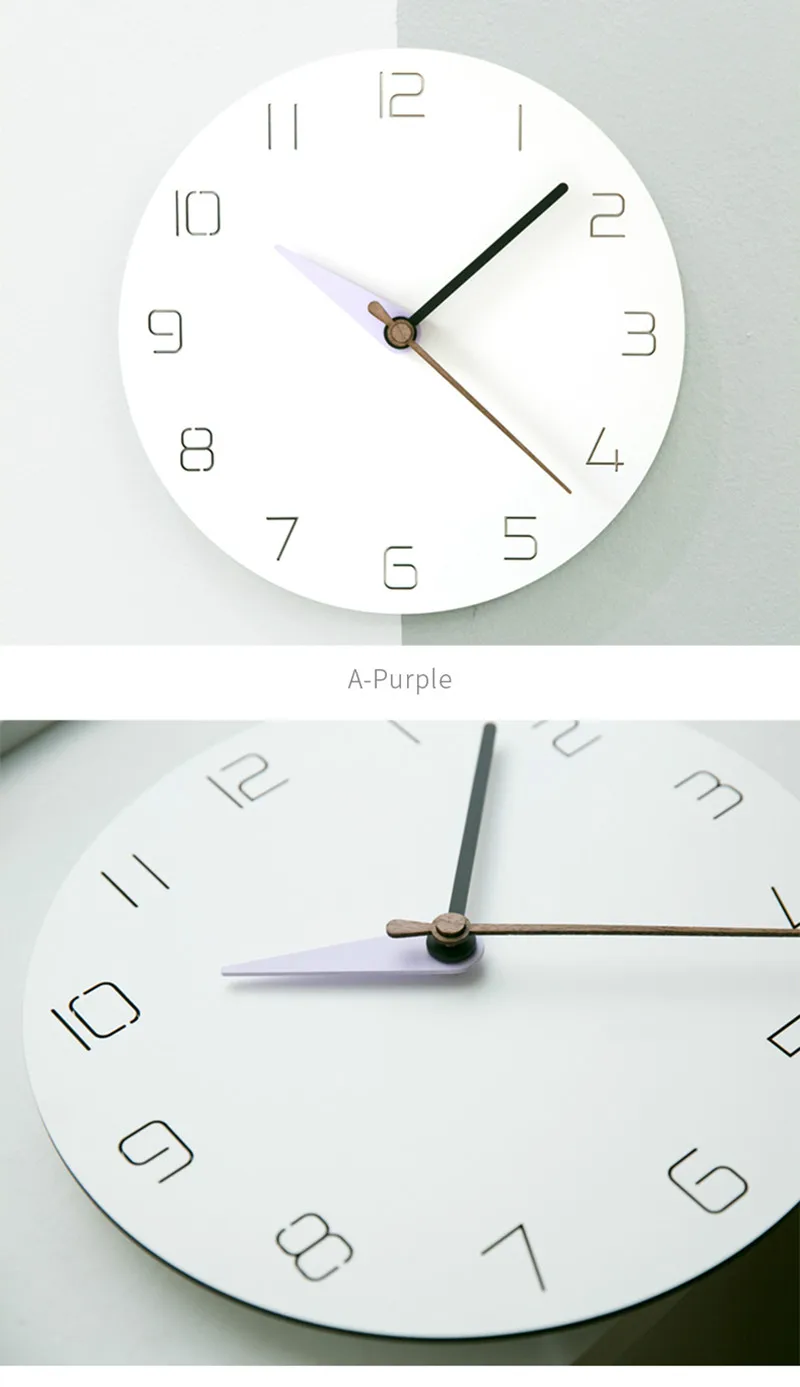 Mandelda часы для украшения дома настенные часы круговые деревянные