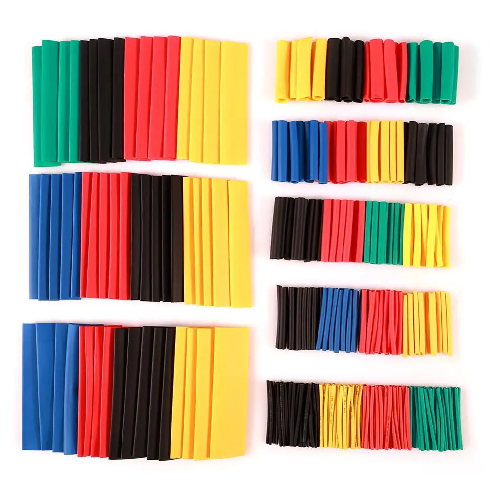 164 328 Pcs Heat Shrink Tube 2 1 Polyolefin Shrinking Tubing Sleeve
