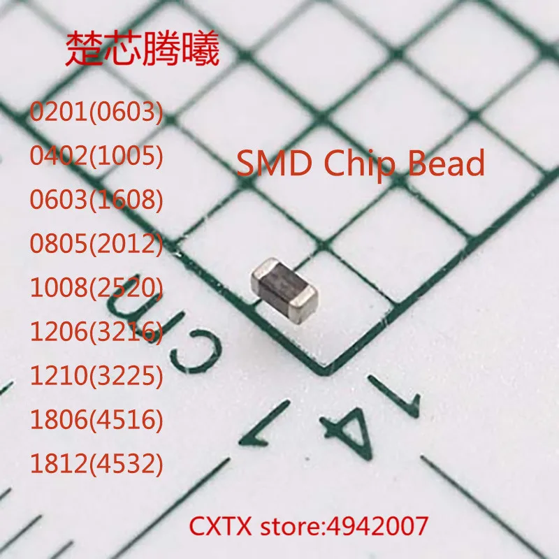 1/100PCS CBW160808U101T 0603 100Ω 100R 25% 1A 100% 새로운 SMD 칩 구슬|교체부품&액세 ...