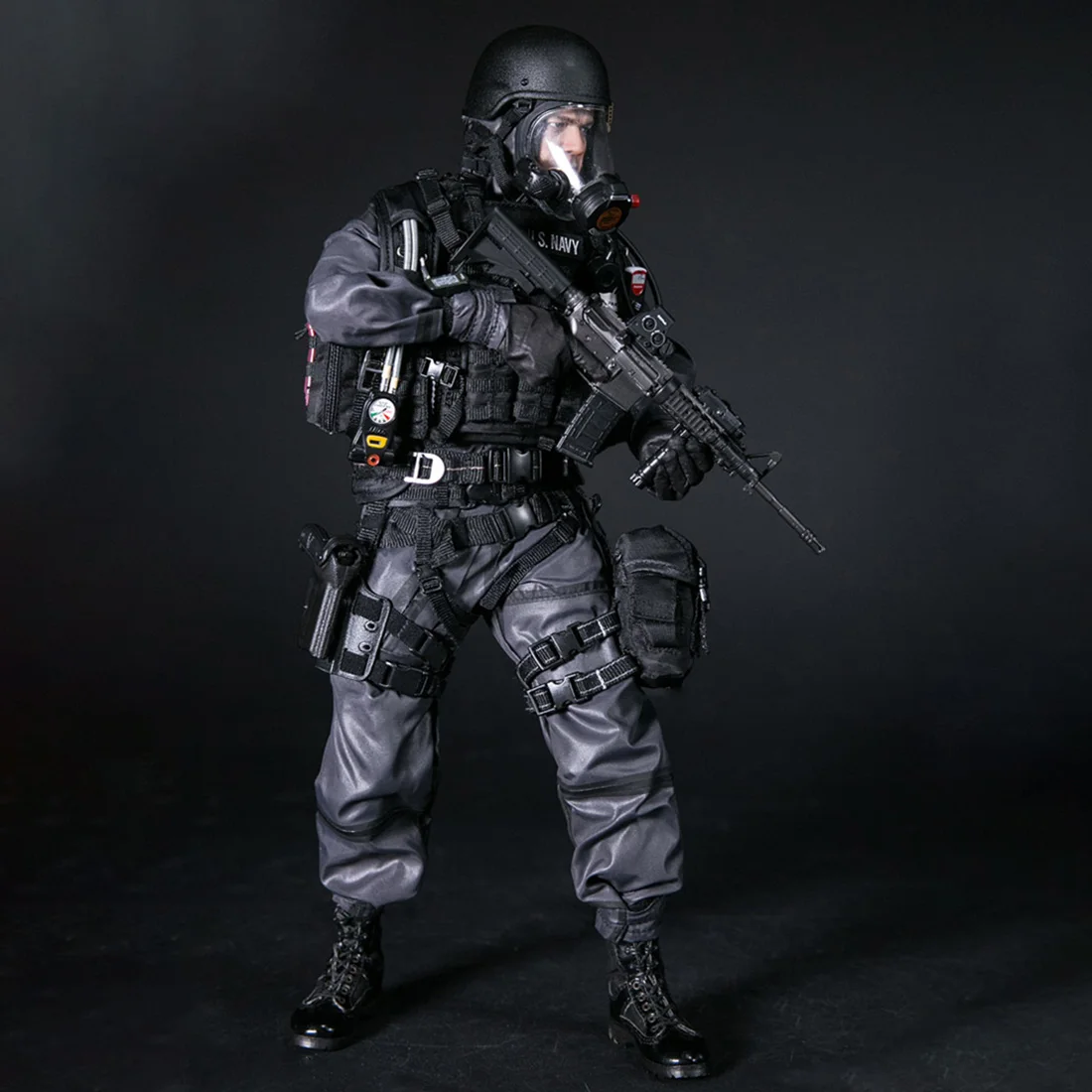 1/6 30cm Soldier Model Suit Realistic Headsculpt DIY Handmade Soldier ...
