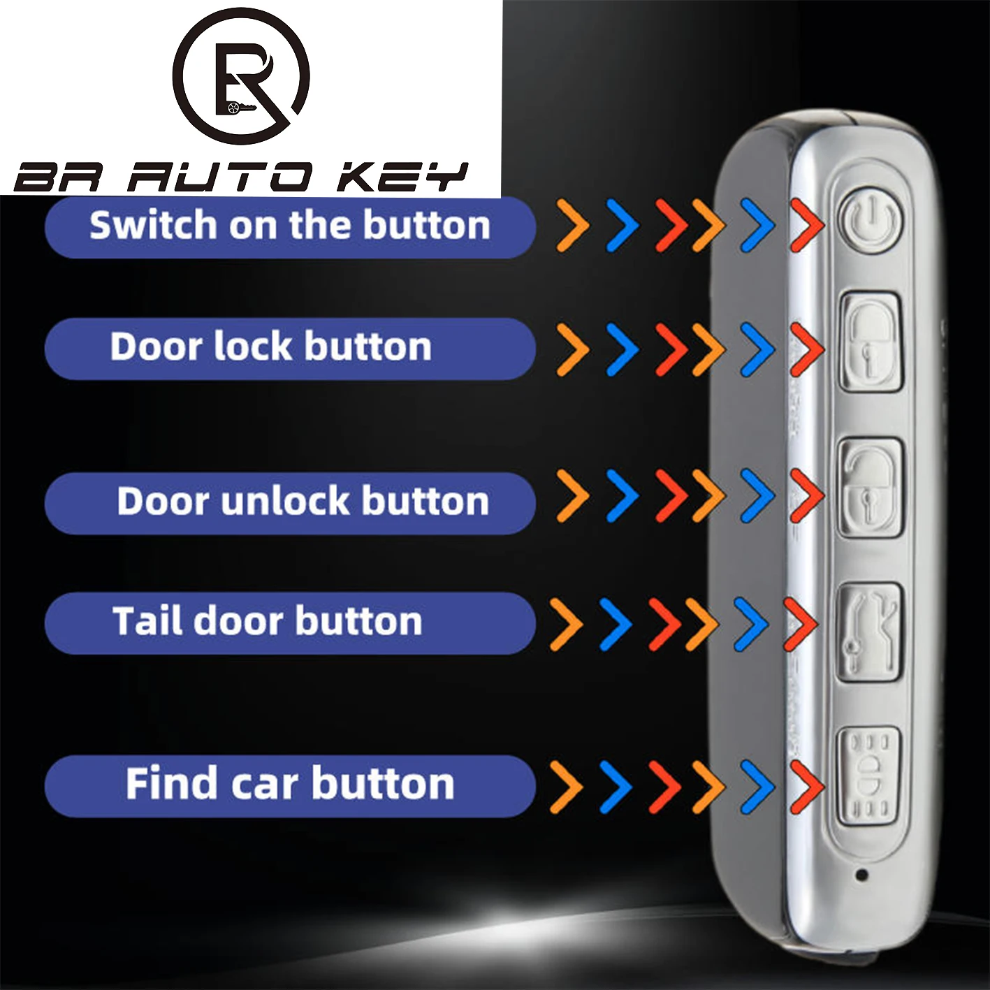 Xhorse VVDI Universal LCD Display Screen Smart Remote Key Fob ...