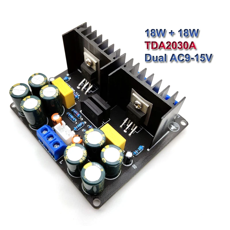 Tda2030a Audio Power Amplifier | Amplifier Audio Board Tda2030 - 2 18w ...