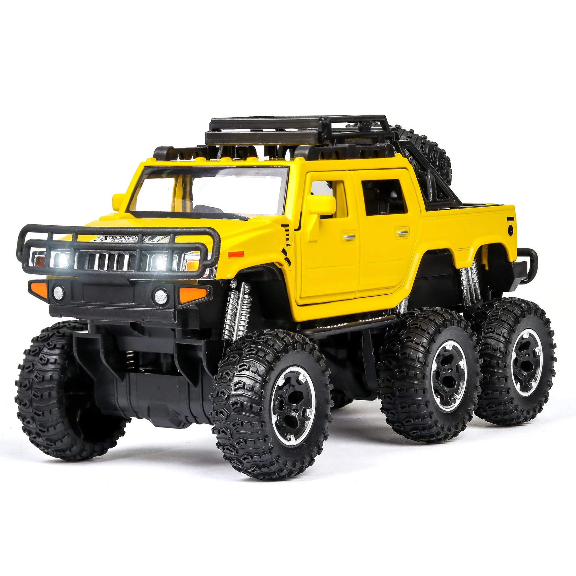 Camion Hummer tout terrain à six roues, échelle 1:32, jouet pour ...