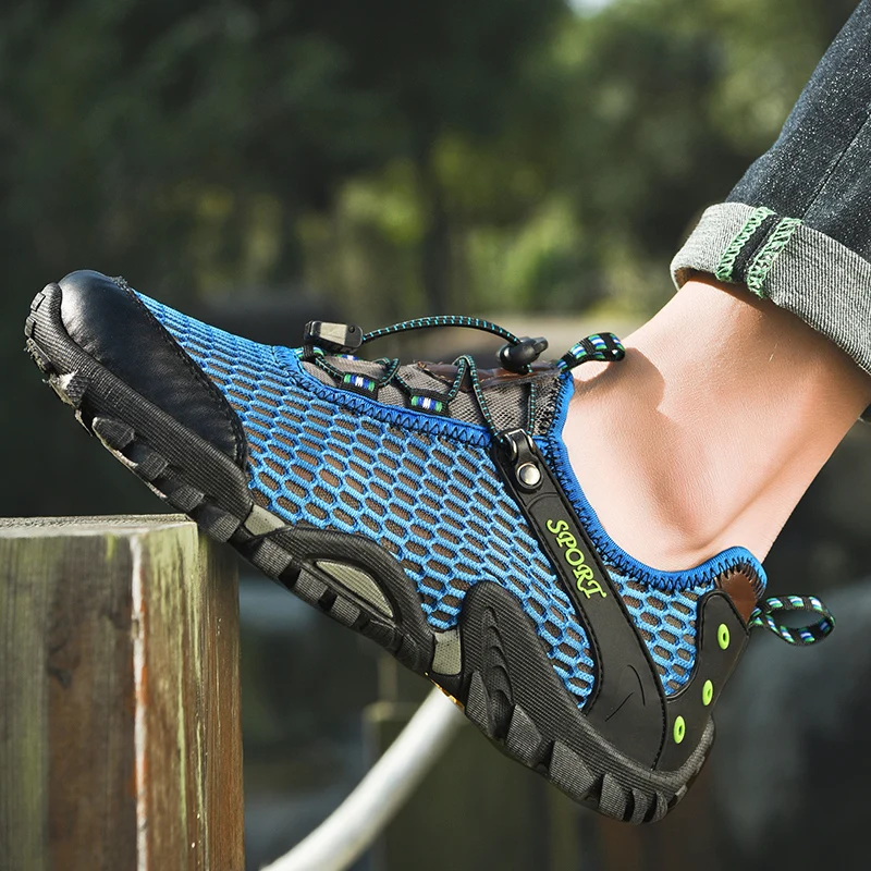 Men Summer Hiking Shoes Outventure Trekking Tracking Shoes Mountain ...