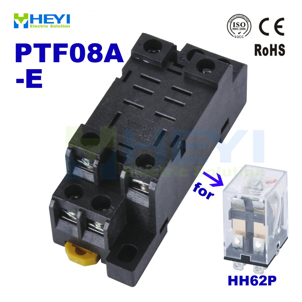 brand new Relay socket PTF08A E used for LY2(HH62P) General Purpose Relay|relay 100a|socket 939 ...