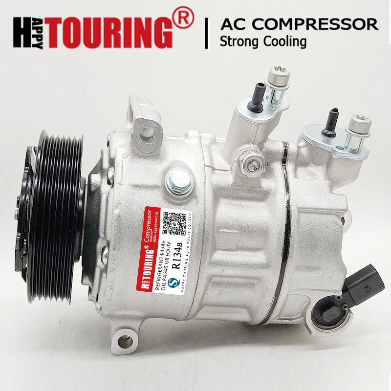 For Audi Q3 Compressor Ac Vw Golf 5 6 Touran Passat 3c Tiguan Scirocco ...