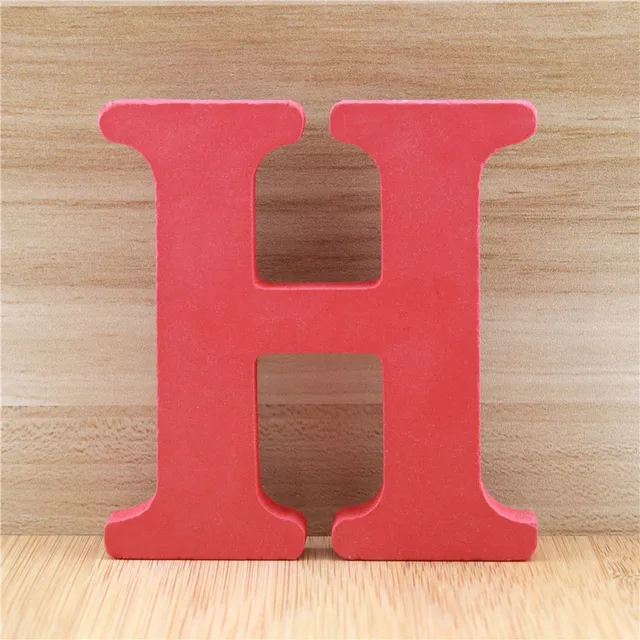 Decorative Letter H Red