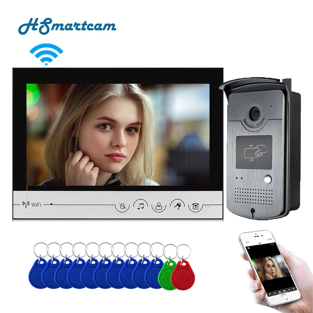 Smart-Home-9-inch-WIFI-Video-Intercom-for-home-Monitor-entry-system ...