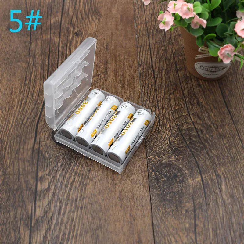 Portable Mini Battery Case Holder Storage Organizer Box Plastic ...