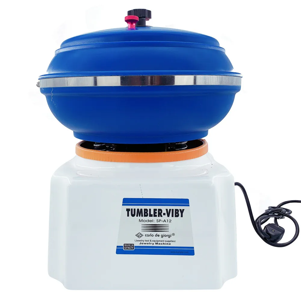 220v/110v Voltage Medium Jewelry Equipment Vibrating Tumbler Tumbling ...