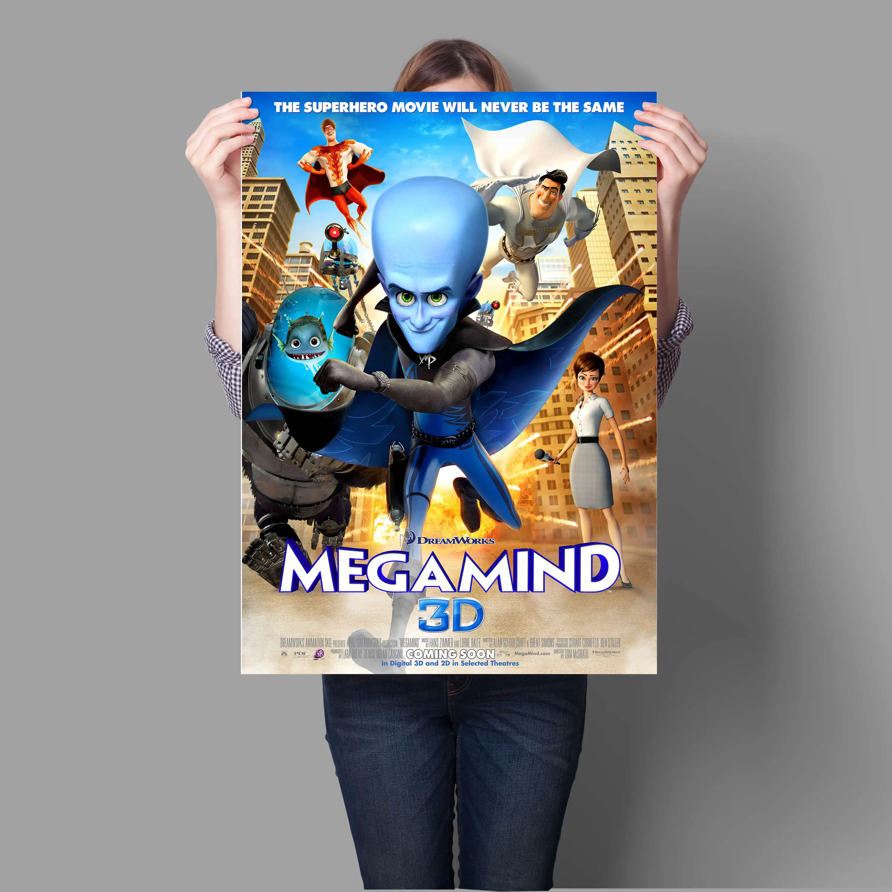 Megamind Movie Poster