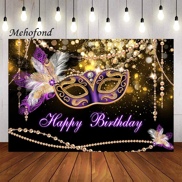 Masquerade Backdrop Photography