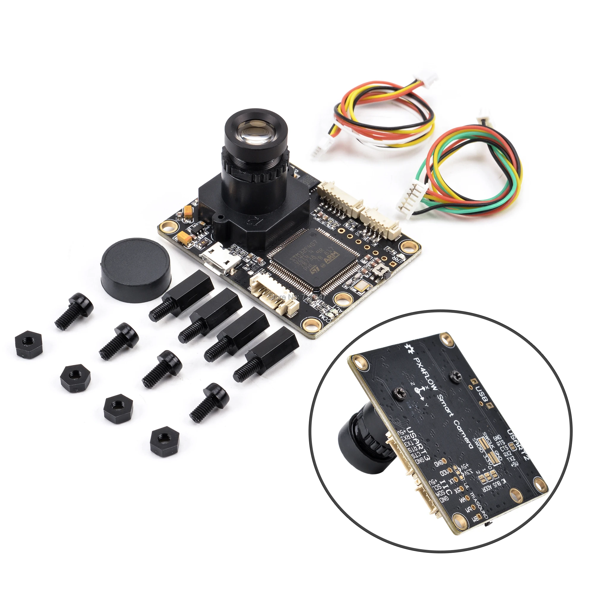 QWinOut PX4FLOW V1.3.1 Optical Flow Sensor Smart Camera for PX4 PIX ...