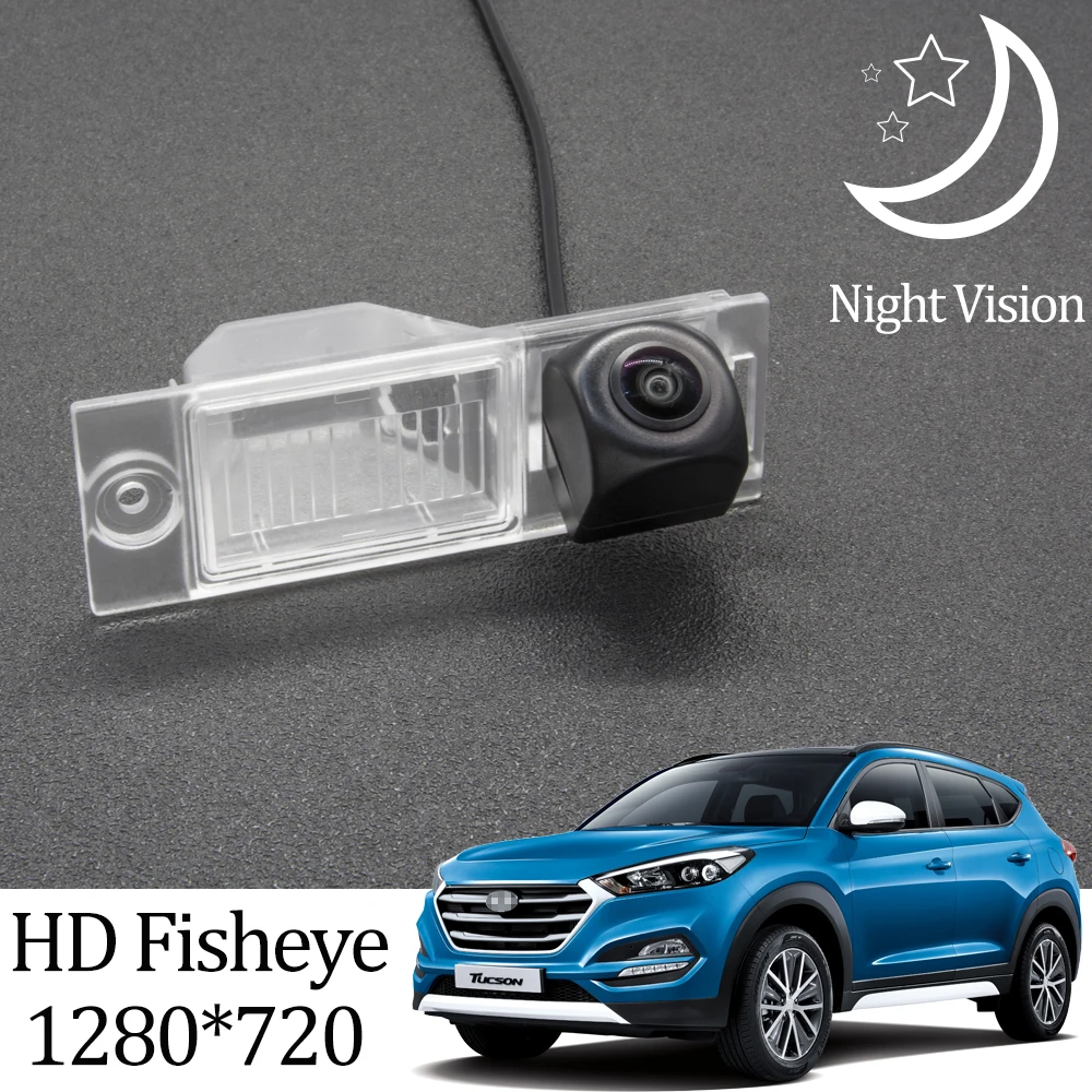 Owtosin Hd 1280*720 Fisheye Rear View Camera For Hyundai Tucson Suv 3rd ...