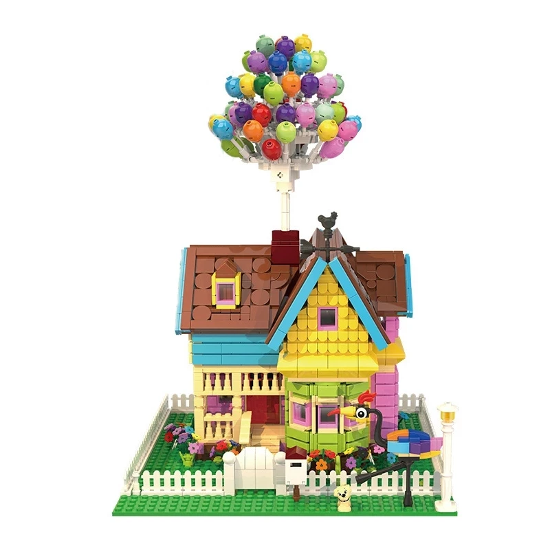Up Flying House Scene