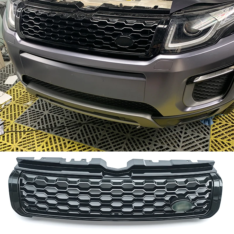 Racing Grill Bumper Carbon Surface Refit Accessories Mesh Front Grill ...