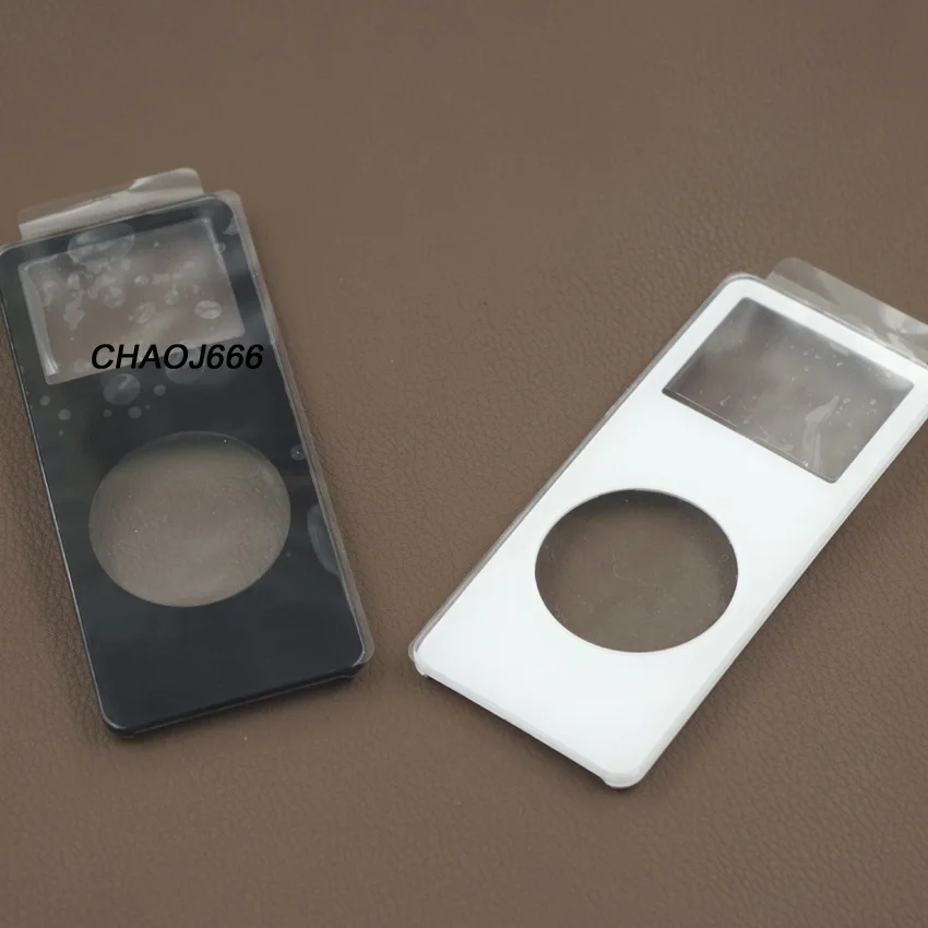 Black White Plastic Front Faceplate Housing Case Cover Lens Window For ...