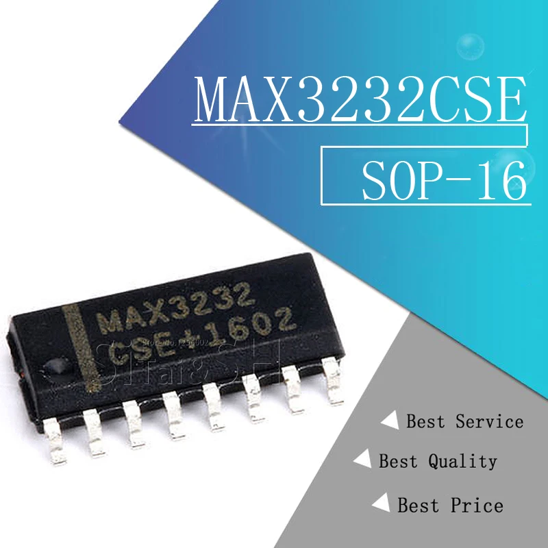 10 개/몫 MAX3232CSE MAX3232 MAX3232ESE SOP 16 RS 232 인터페이스 IC 3 5.5V MultiCh 라인 드라이버/수신기 신제품|반도체 ...