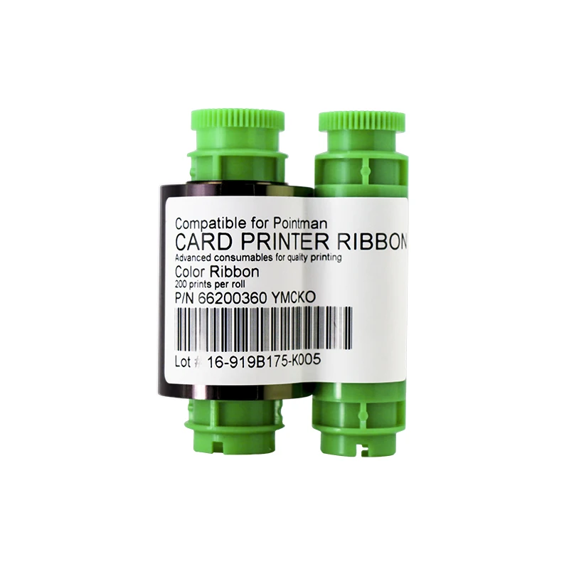 New-YMCKO-Ribbon-66200360-Compatible-For-Pointman-TP-9000-TP-9100-TP ...