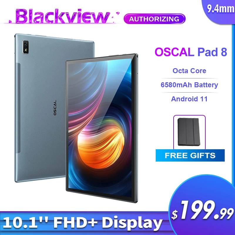 OSCAL Pad 8 10.1'' FHD+ 4G Phone Call Tablet PC 1920*1200 6580mAh ...