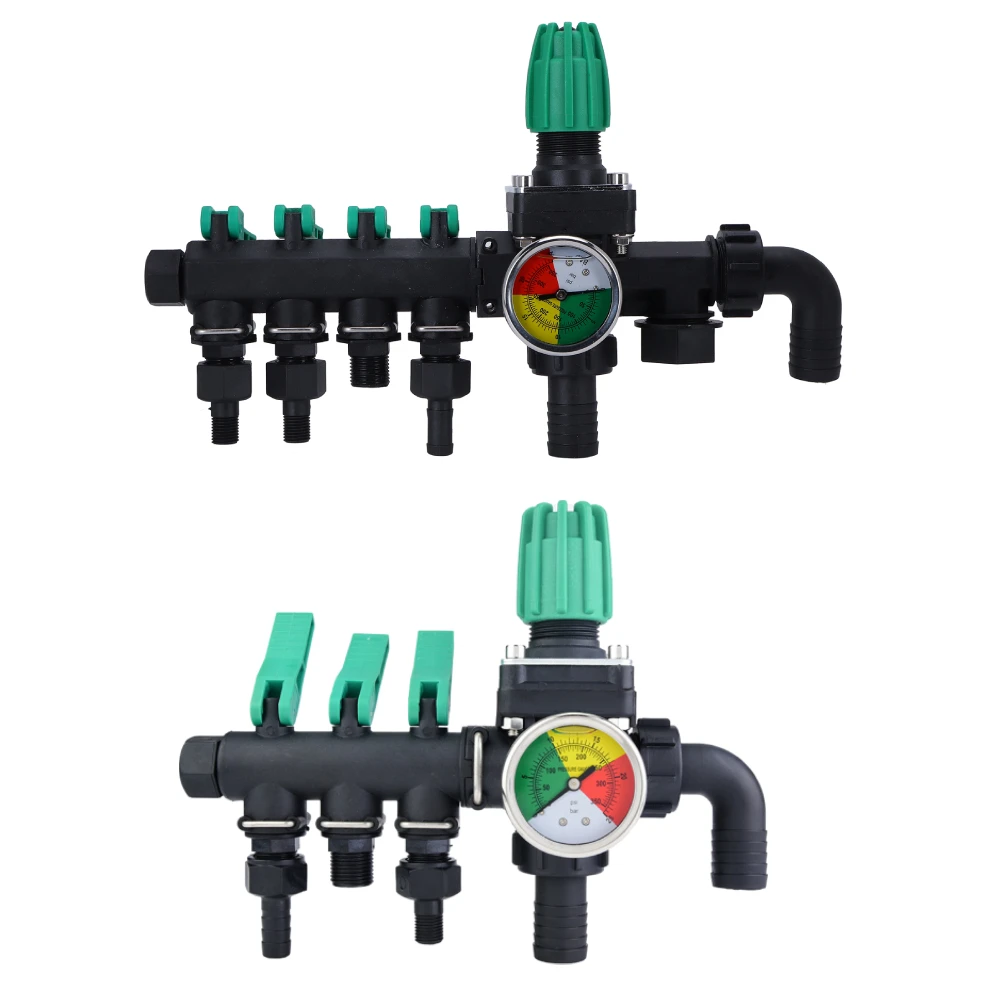 3-4-Way-Water-Splitter-Agricultural-Sprayer-Control-Valve-Connectors ...