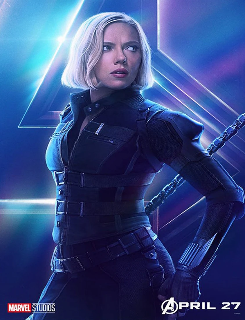 Black Widow Marvel Avengers Poster