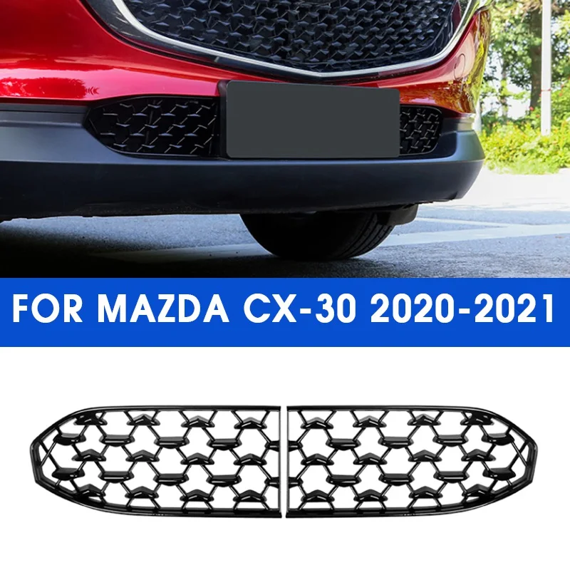 For Mazda CX30 CX 30 2020 2021 Front Lower Bumper Grill Grille Moulding ...