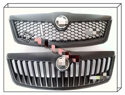 Car-Front-Bumper-Grill-Radiator-Grille-for-SKODA-Octavia-RS-2010-13 ...