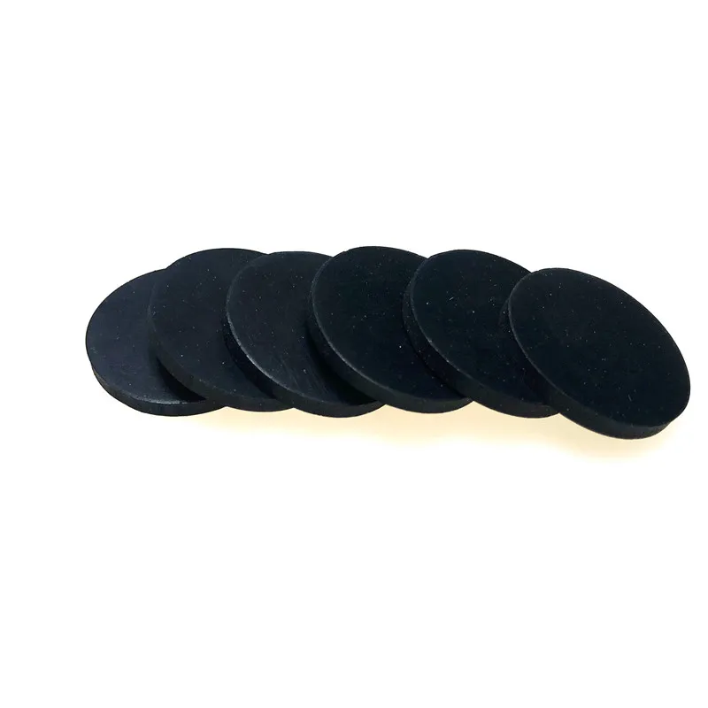 20pcs Diameter 10mm-100mm Black Solid Rubber Gasket Solid Round Rubber ...
