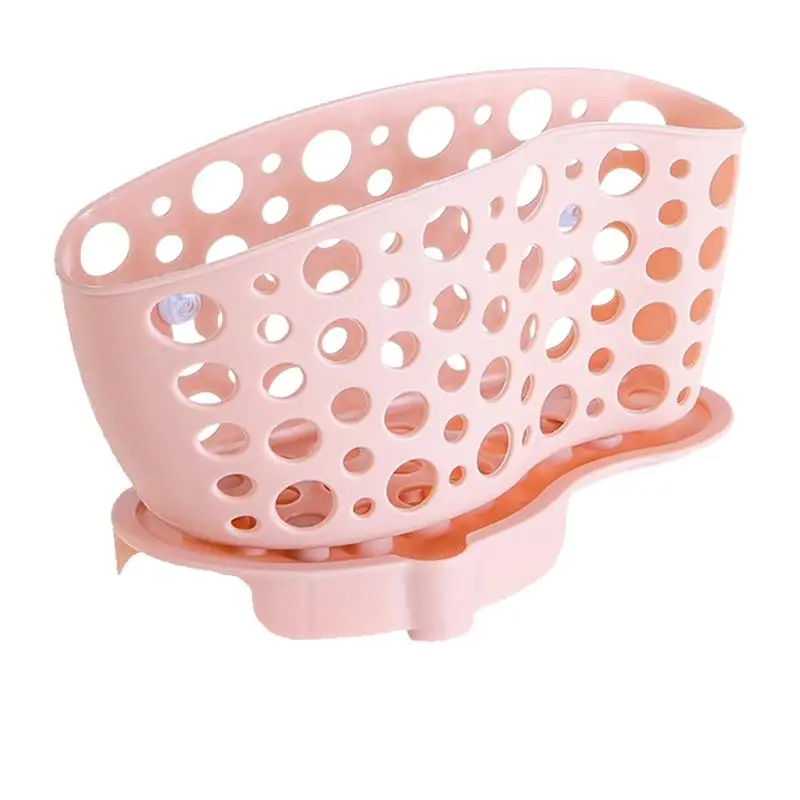1PC Plastic Hollow Drain Rack Countertop Cleaning Rag Rack Sponge ...