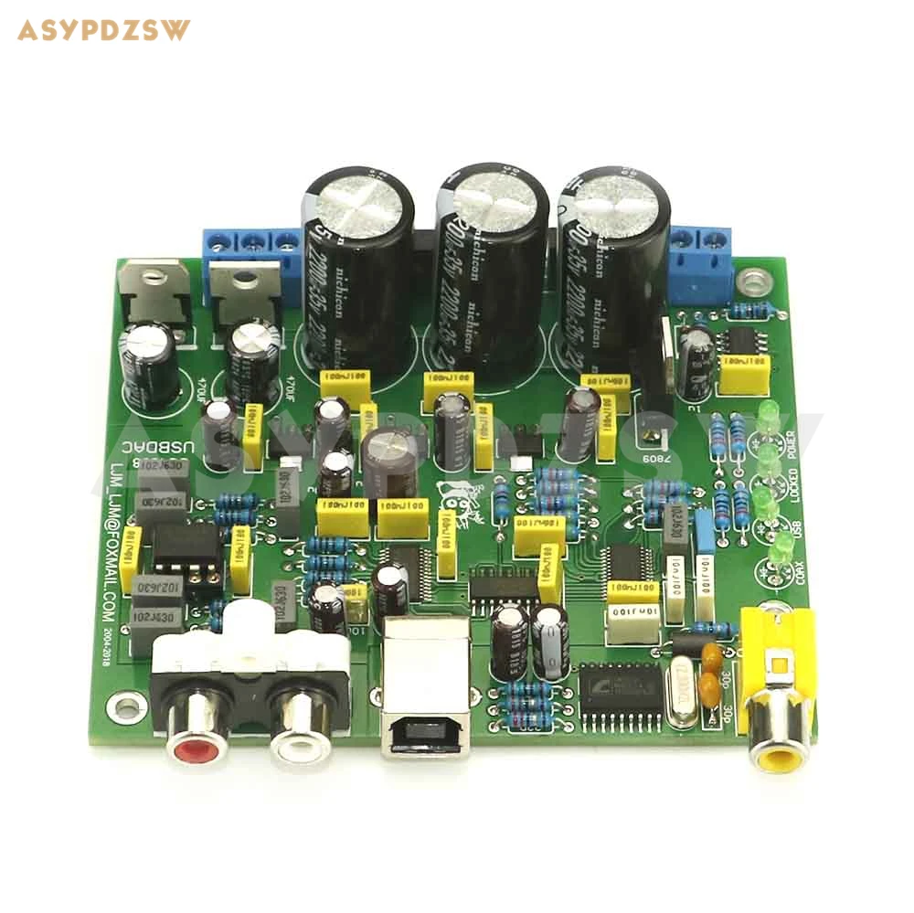 CS4398 DAC With USB Coaxial 24/192K decoder 32K 192K/24BIT DIY Kit/Finished board|dac diy kit ...