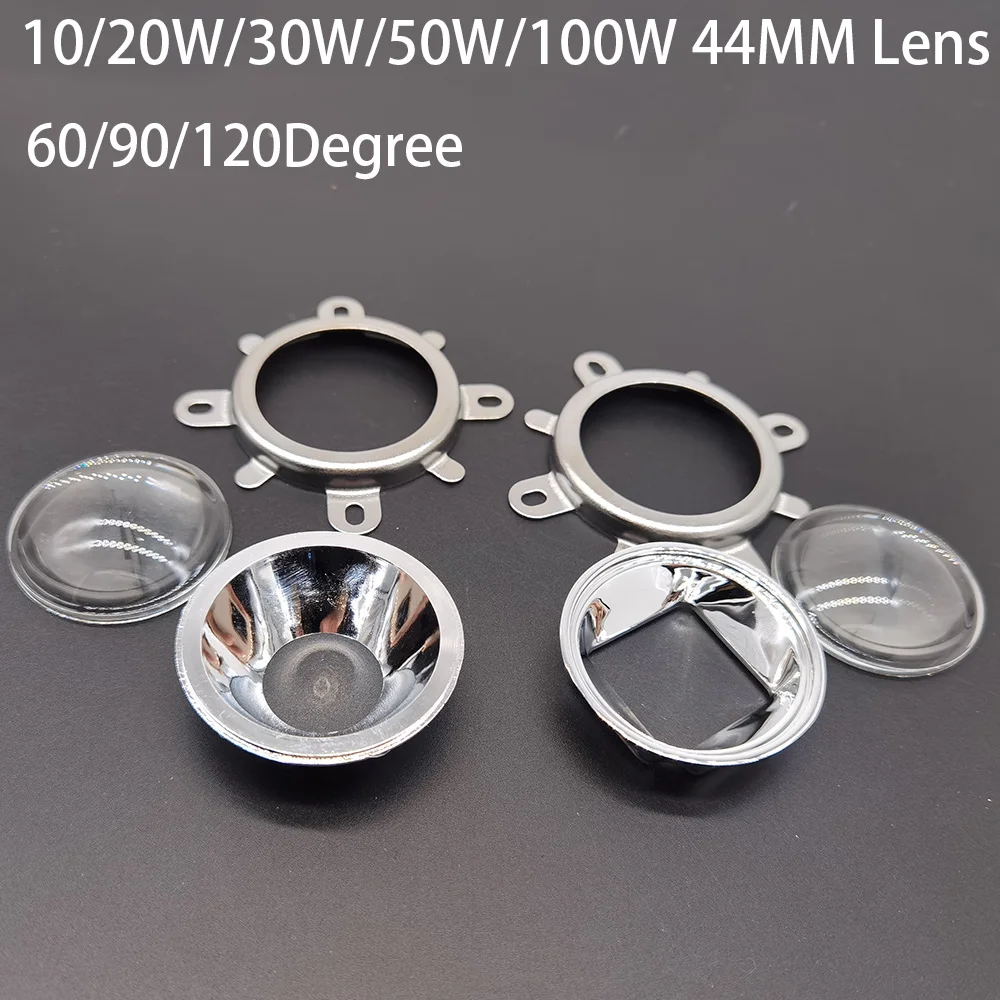 10W 20W 30W 50W 70W 100W Integrated LED Light 44mm Lens + 50mm ...